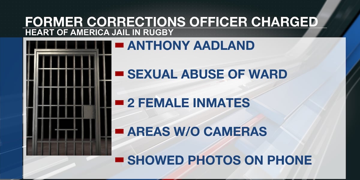 Former Rugby corrections officer charged with sexually assaulting pair ... Former Rugby corrections officer charged with sexually assaulting pair ...