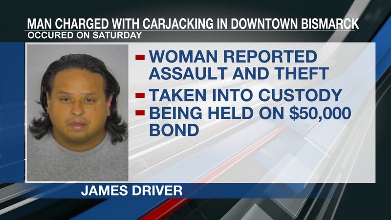 Bismarck Police arrest suspected carjacker Bismarck Police arrest suspected carjacker